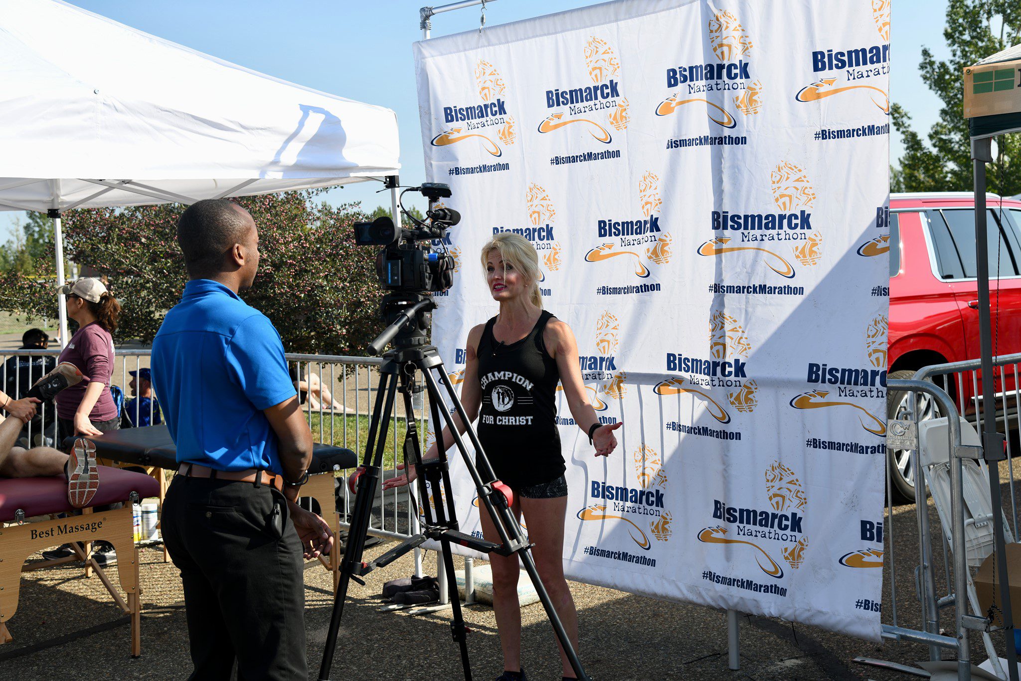 April Lund Breaks Women’s Half Marathon Record – Bismarck Marathon