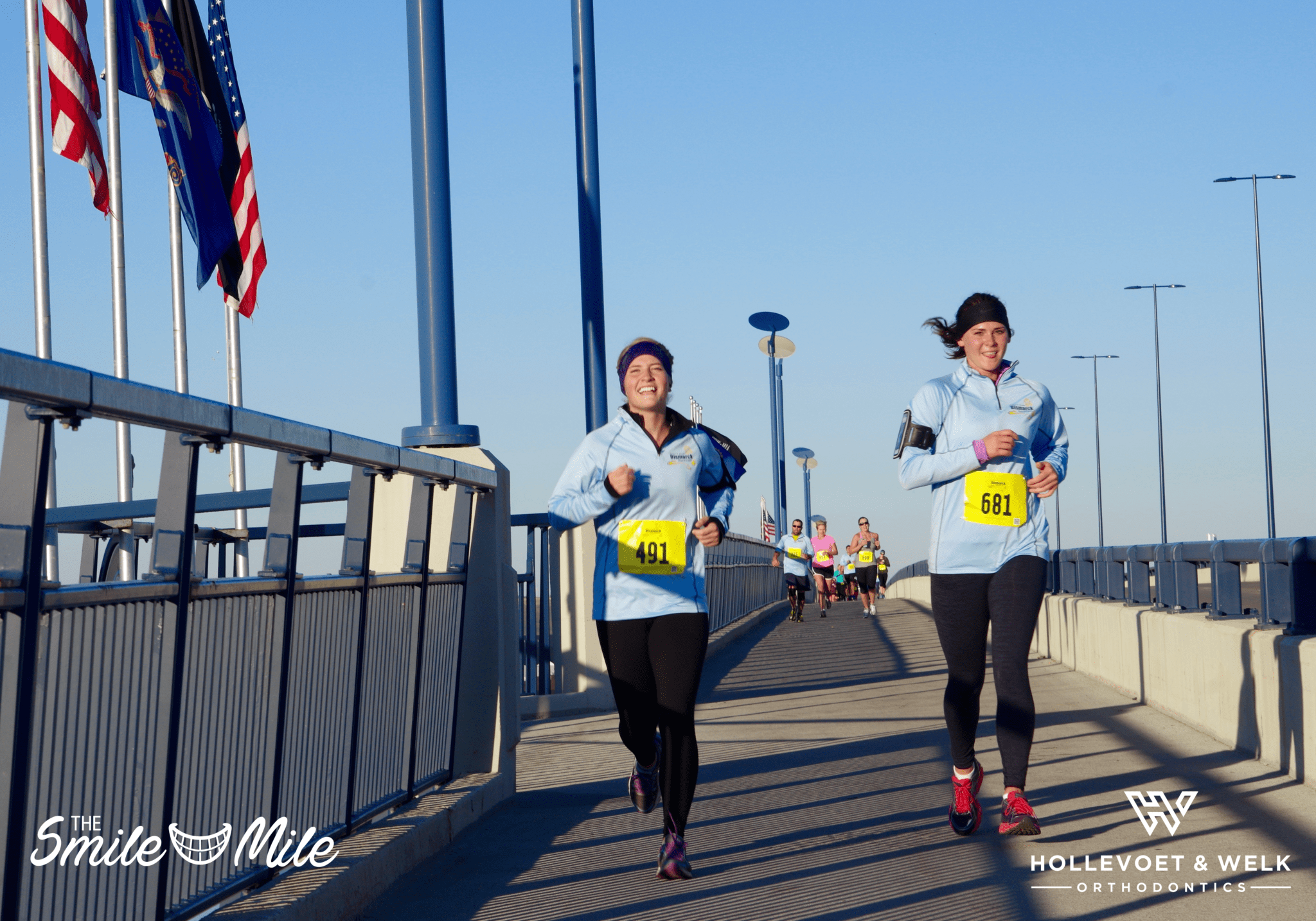 Smile Mile Photo Example | Bismarck Marathon