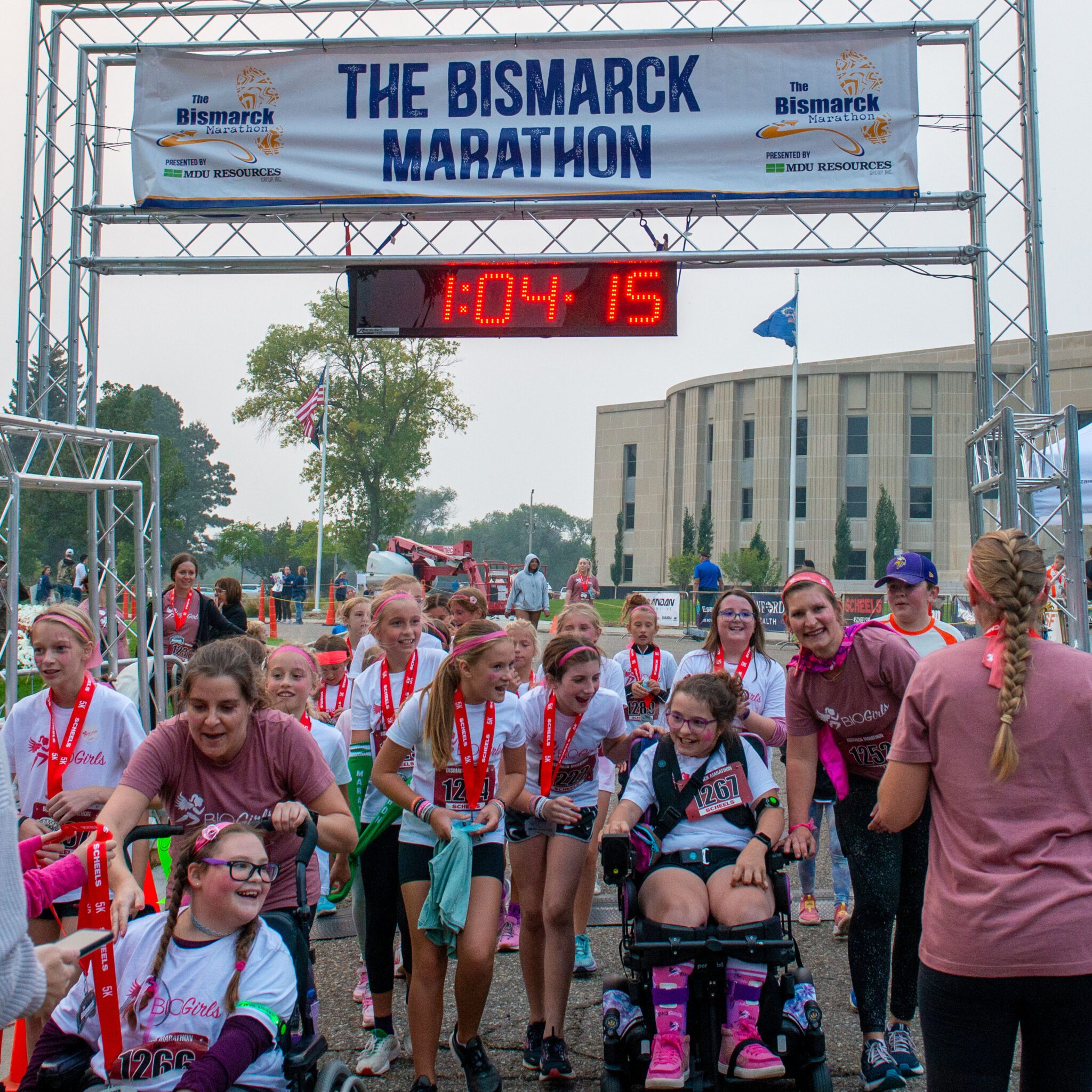 Empowering Girls and Breaking Barriers: BIO Girls – Bismarck Marathon